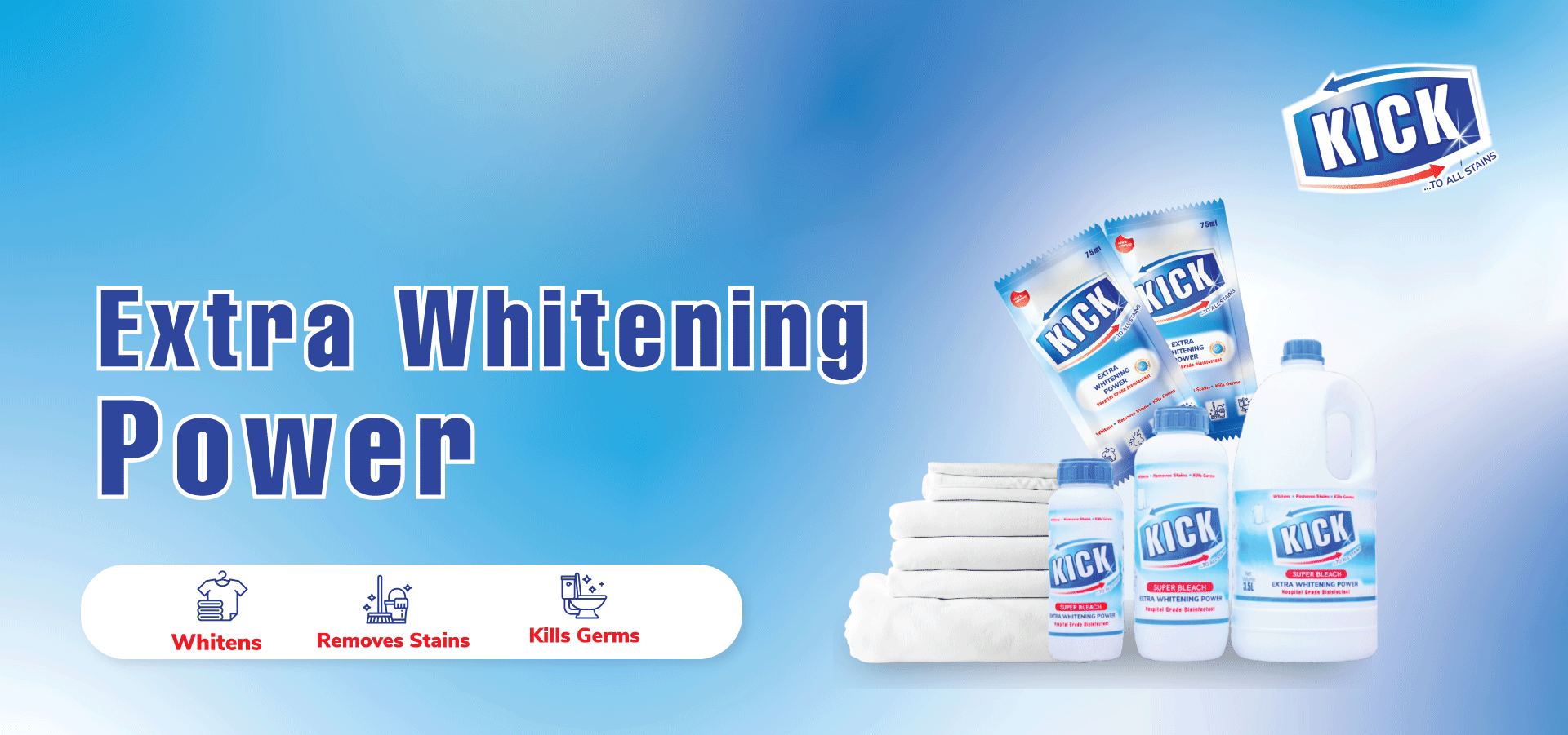 Kick Bleach - Kick The Stains Away