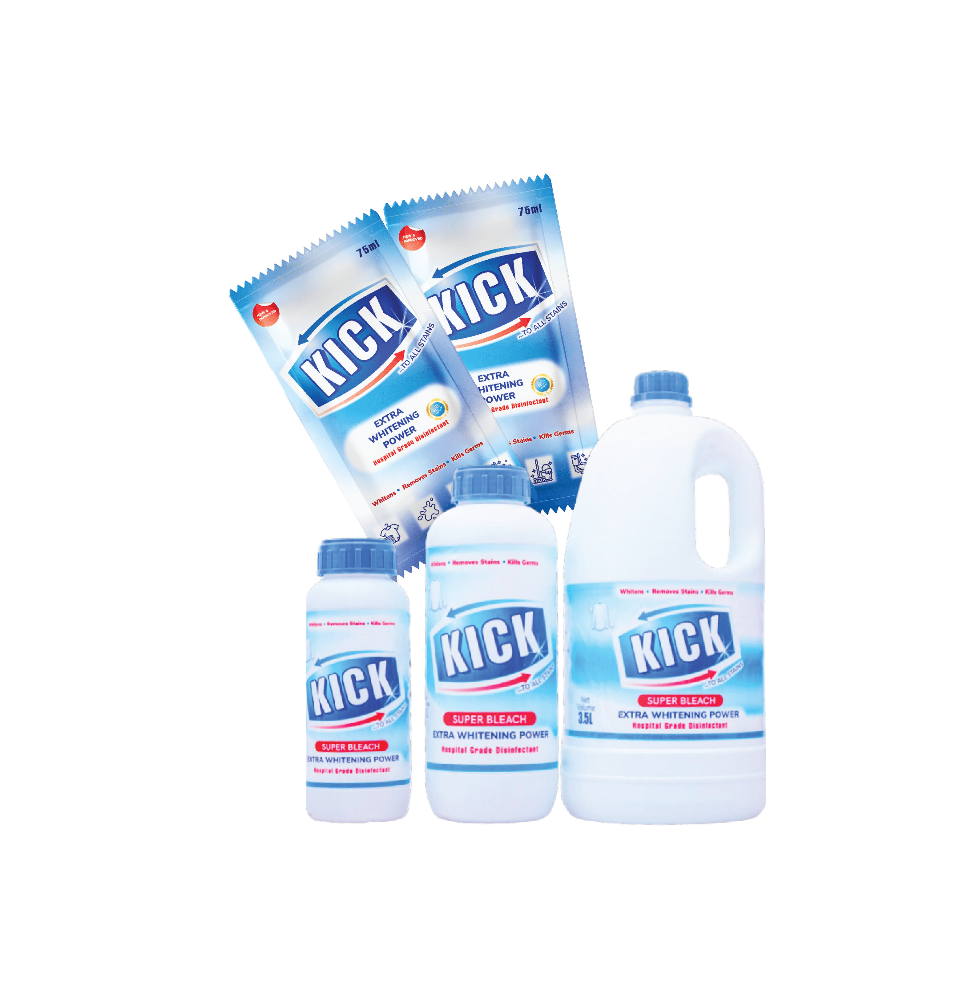 Kick Bleach - Kick The Stains Away